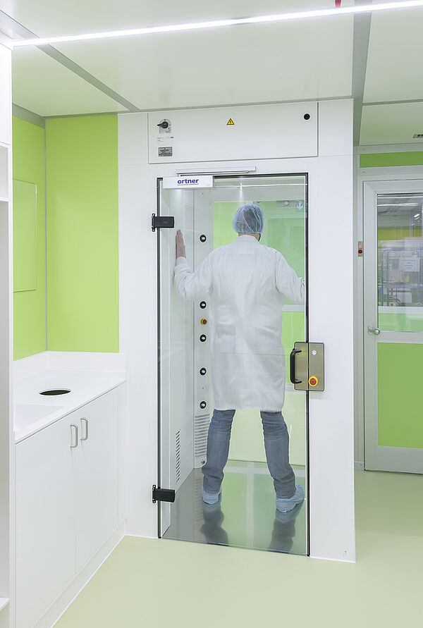 JET-Personenluftdusche: Ortner Reinraumtechnik GmbH