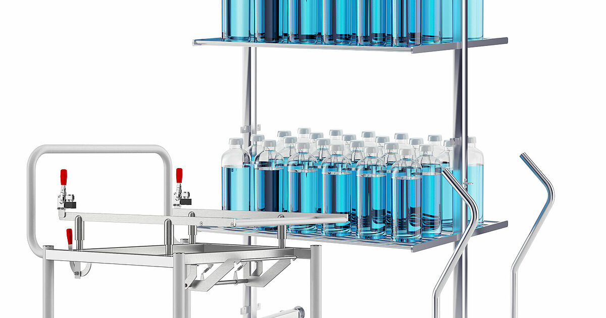 Racking and Loading Trolley Systems: Ortner Group