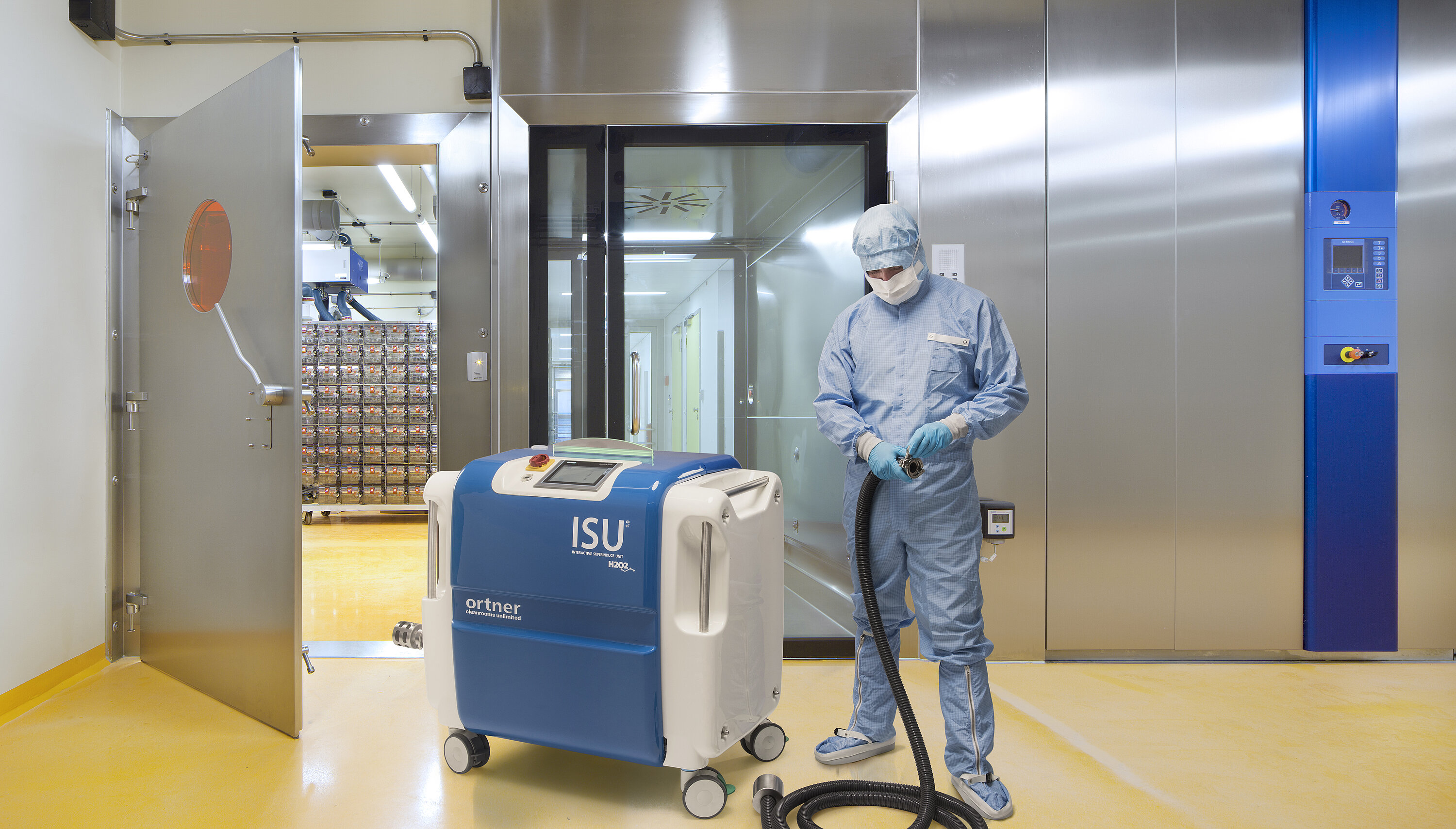 Mobiler H₂O₂-Gas-Generator ISU 1.0: Ortner Reinraumtechnik GmbH