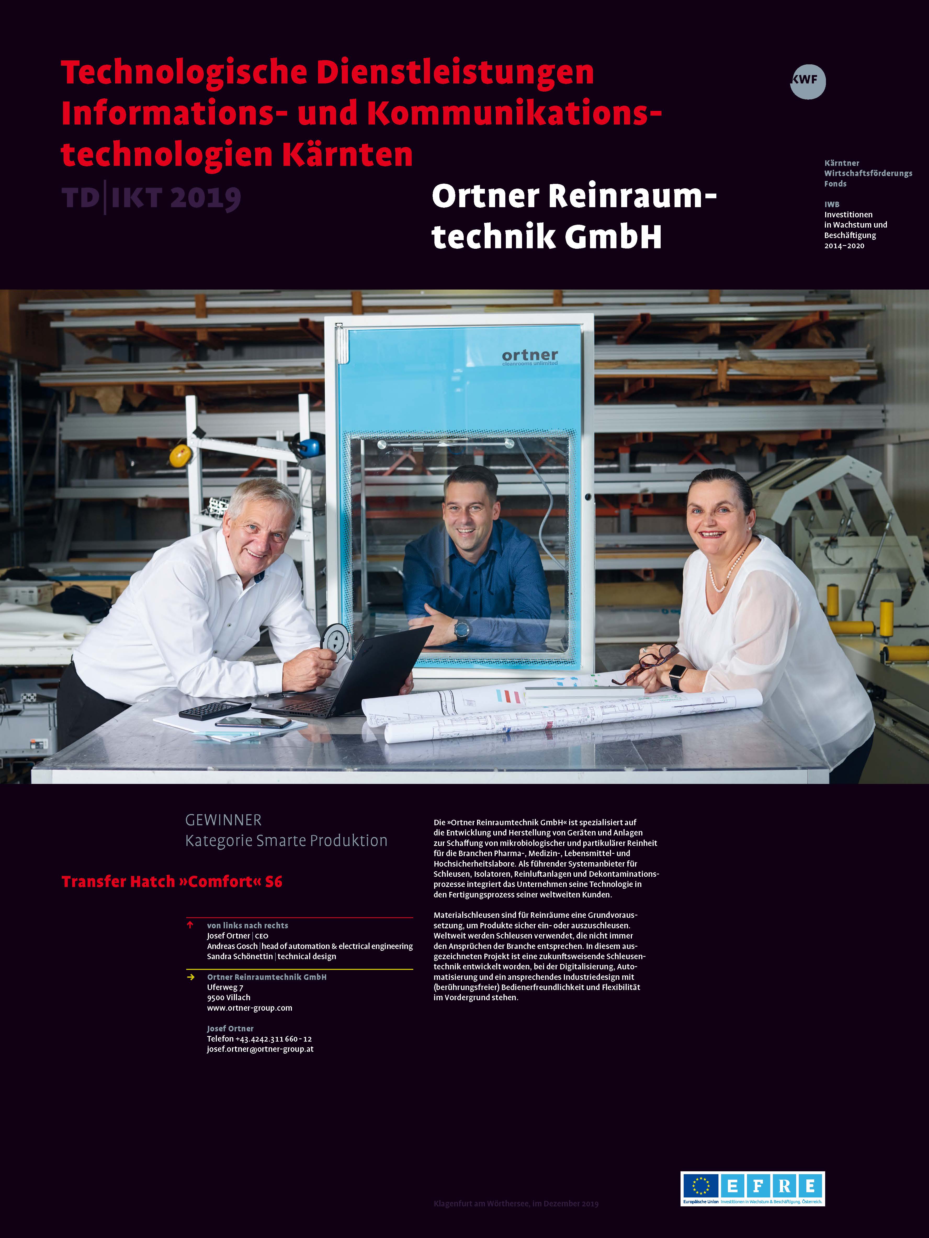 About Ortner: Ortner Group